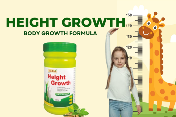 Natural Height Growth Powder - Vediva